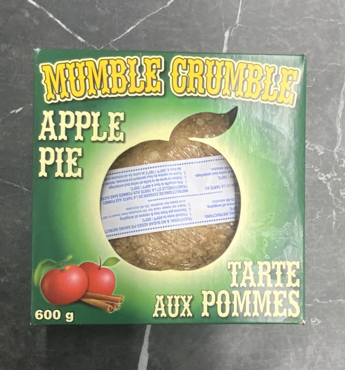 THE BIG APPLE MUMBLE CRUMBLE PIE — The Butchery Ottawa